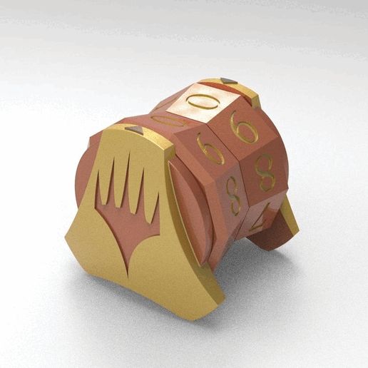 🛞 MTG Click Wheel Life Counter The Lord of The Rings Collection・ STL ...