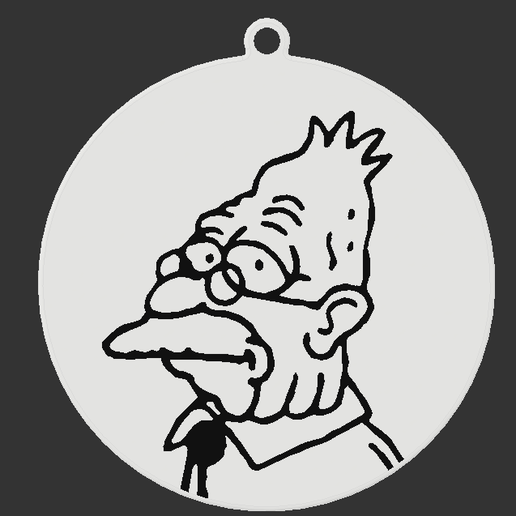 abraham simpson door gif