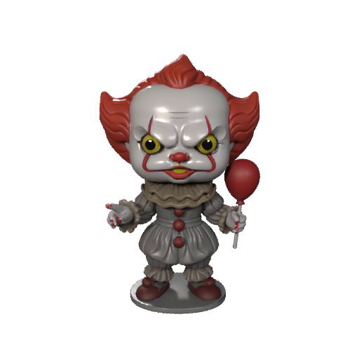 🤡 El payaso Pennywise (IT) - Funko Pop Style 3D Print Model・Archivo STL ...
