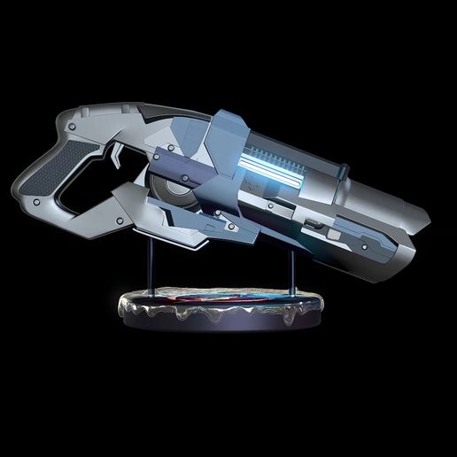 🥶 Captain Cold Freeze Gun from The Flash・ STL File for 3D printing・Cults