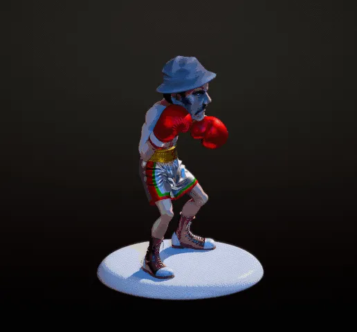 🥊 Seu Madruga Boxer・Free STL File for 3D printing・Cults