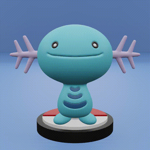 STL file Pokemon No. 194 Wooper 🐉 ・3D printable model to download・Cults