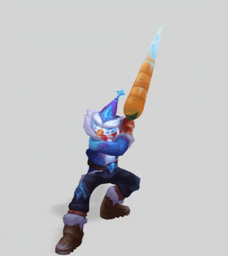 STL file Snow Man Yi League of Legends 3D print model 🌨️ ・3D print ...