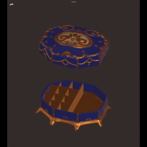 📦 ornamental jewelry box・Free STL File for 3D printing・Cults