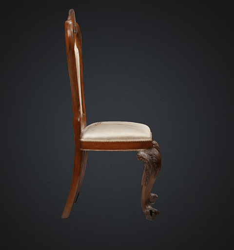 3D file GMA Wooden Chair Stl Obj Glb for 3D Printer 🪵 ・3D printing idea to download・Cults
