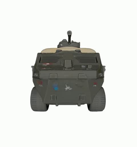🫡 GMA Soldier Truck Stl Glb for 3D Printer・ STL File for 3D printing・Cults