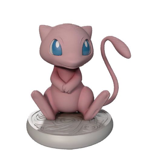 🐉 Mew - Pokemon・Free STL File for 3D printing・Cults