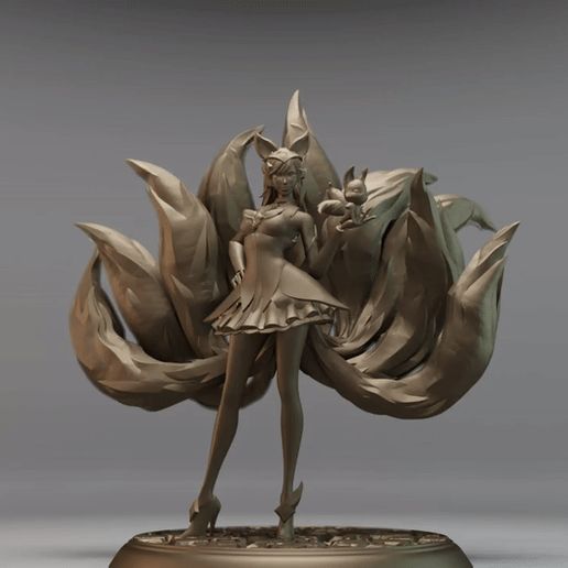 ⭐ AHRI STAR GUARDIAN - LEAGUE OF LEGENDS・ STL File for ・Cults