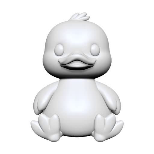 🦆 Duck・ STL File for 3D printing・Cults