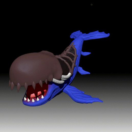 🐉 Digimon - Whamon・ STL File for 3D printing・Cults