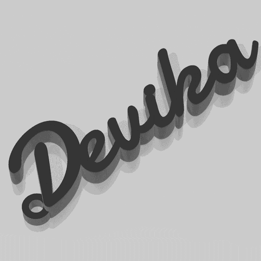👩 Devika・Archivo STL para Impresión 3D・Cults