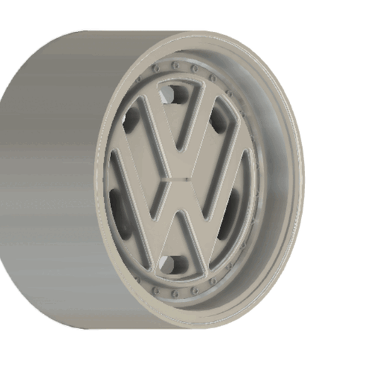 🚗 VW Emblem Wheels 1/18 1/24・ STL File for ・Cults