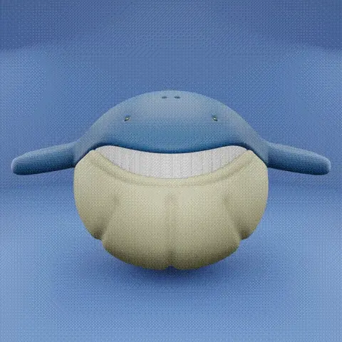STL file Pokemon No. 320, 321 Wailmer, Wailord 🐉 ・3D printable model to ...