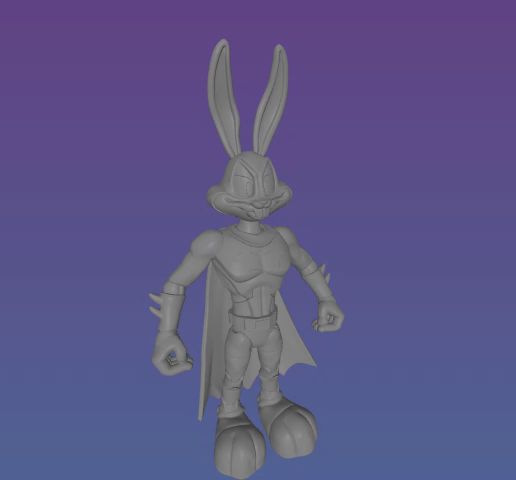🩻 Bugs Bunny Batman・ STL File for 3D printing・Cults