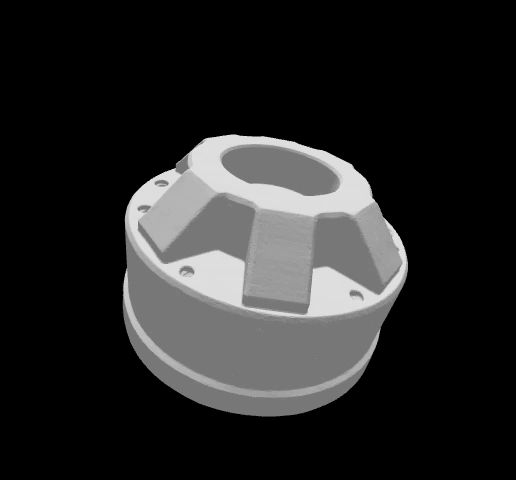 🔧 Industrial Mechanical Base・ STL File for 3D printing・Cults