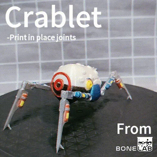 🦶 Crablet from Bonelab/Boneworks (Feet joint print in place)・ STL File ...