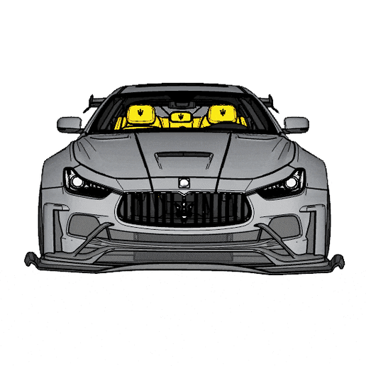 maserati car coloring pages