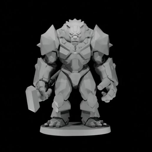 👹 43 Demon Marquis Sabnock・ STL File for 3D printing・Cults