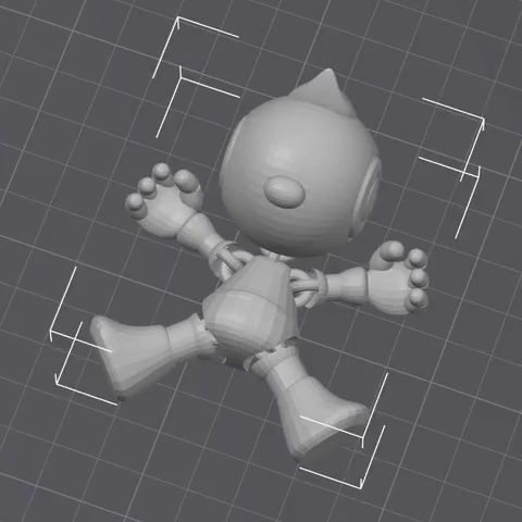 ⚡ Electric State Cosmo Robot・ STL File for 3D printing・Cults