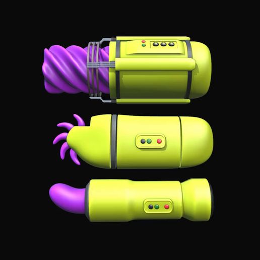 🛸 Vibro360° Gadget Pack - 3 Unique Models・ STL File for 3D printing ...