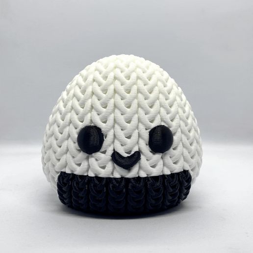 👾 Knitted Onigiri・ 3D File for 3D printing・Cults