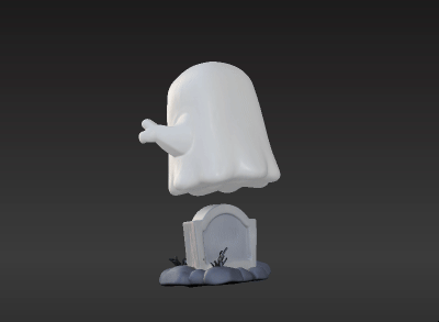 👻 Cute Ghost Decoration STL for Resin or FDM Printing・ STL File for 3D ...