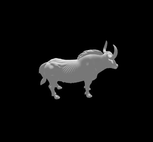 🐂 Stylized Bull STL・ STL File for 3D printing・Cults