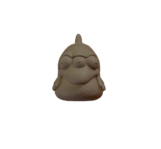 🐠 BLINKY SIMPSONS FISH・ OBJ File for 3D printing・Cults