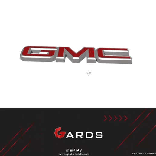 🛞 GMC EMBLEM・ STL File for 3D printing・Cults