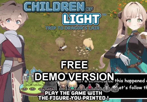 Free STL file DEMO CHILDREN OF LIGHT - TRIP TO DRAGON'S LAIR GAME 🚸 ...
