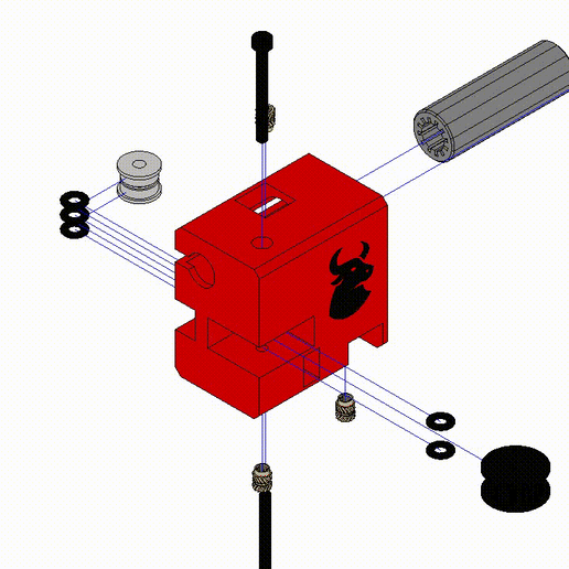 💭 Creality K1 MAX X-Axis Linear Rail Mod (LiDAR compatibile)・ 3D File ...