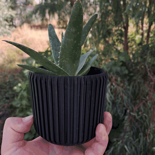 STL file Modern plant pot 🌿 ・3D printable design to download・Cults