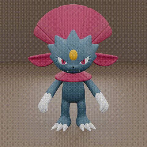 weavile back sprite