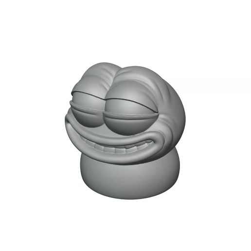 🐸 Frog Troll - 3D Printable Piggy Bank & Fantasy Decoration, MEME ...