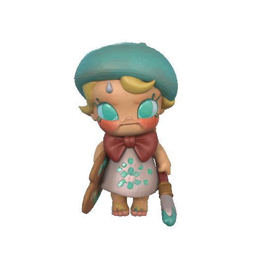 👶 Baby Molly Future Painter Figurine・ STL File for 3D printing・Cults