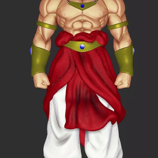 🐉 broly base dragon ball z・ STL File for 3D printing・Cults
