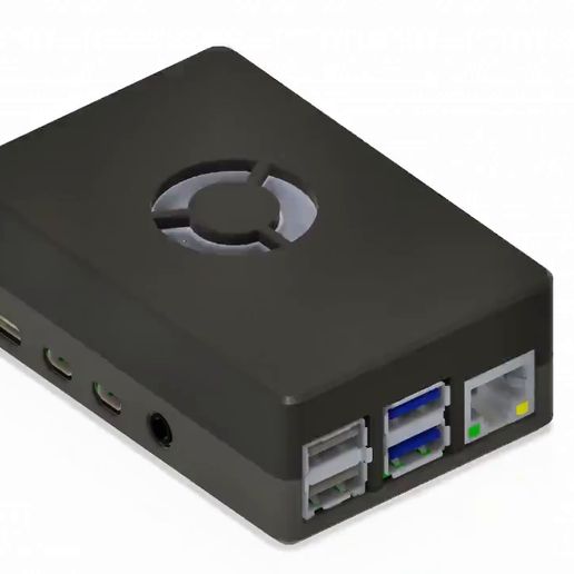 Archivo STL Raspberry Pi 4B Case STEP/CAD Files download 🔌 (STEP ...