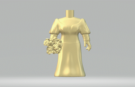 STL file BODY 075 FUNKO POP WOMAN 👩 ・3D printing design to download・Cults