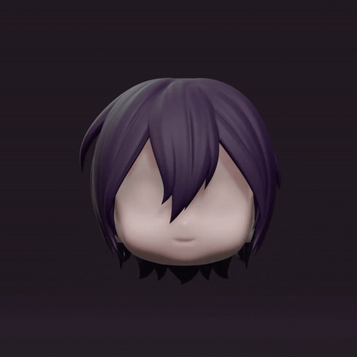 💇 Yato Noragami custom hair nendoroid・ STL File for 3D printing・Cults
