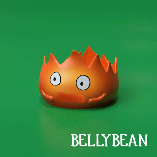 🥣 [CROCHET] Calcifer Crochet Bowl - from Howl's Moving Castle Inspired ...