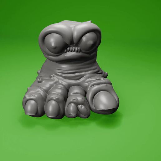🦶 Gross Foot 3D Model STL – Creepy Realistic Foot for 3D Printing ...