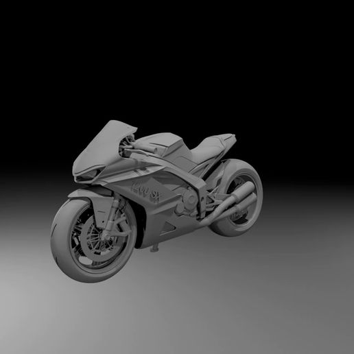 🏍️ V4 Superbike 1200cc Inspired 3D Printable STL – Racing Sport ...