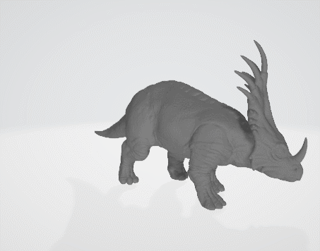 🦖 REALISTIC STYRACOSAURUS FIGURE MINIATURE MODEL DINOSAUR MONSTER DND ...