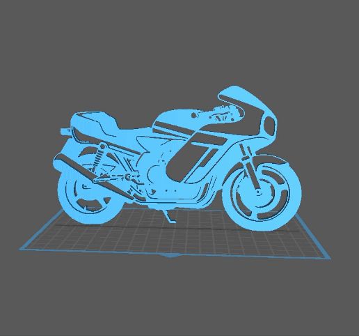 STL file Suzuki - RG500 Gamma 🏍️ ・3D printer design to download・Cults