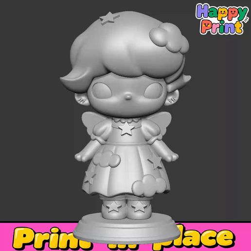 👧 little girl・ STL File for 3D printing・Cults