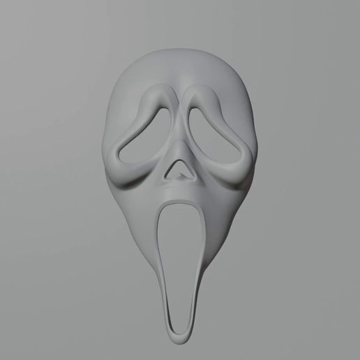 🎃 Scream 7 Ghostface Mask Halloween 3D Printable Model STL・ 3D File for ...