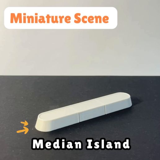 🏝️ Miniature Scene Series | Median Island | Miniature Scene Series ...