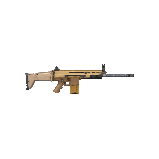 🧞‍♂️ FN SCAR 17S NRCH FDE 308WIN・ STL File for 3D printing, Papercraft ...