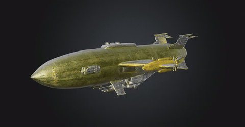 3D file DiB Zeppelin Stl Obj Glb for 3D Printer 🖨️ ・Model to download ...