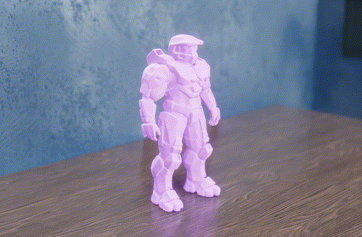 🗿 Master Chief・ STL File for 3D printing・Cults
